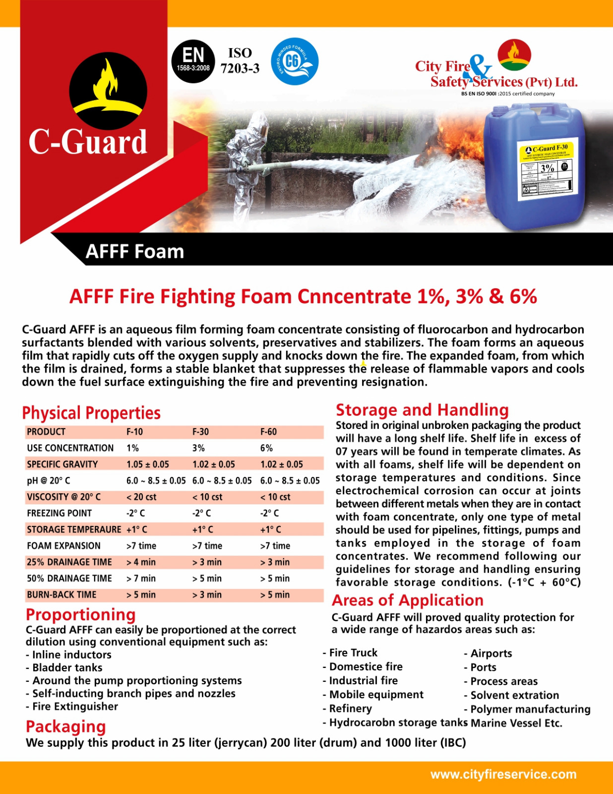 AFFF Fire Fighting Foam Concentrate Supplier Karachi