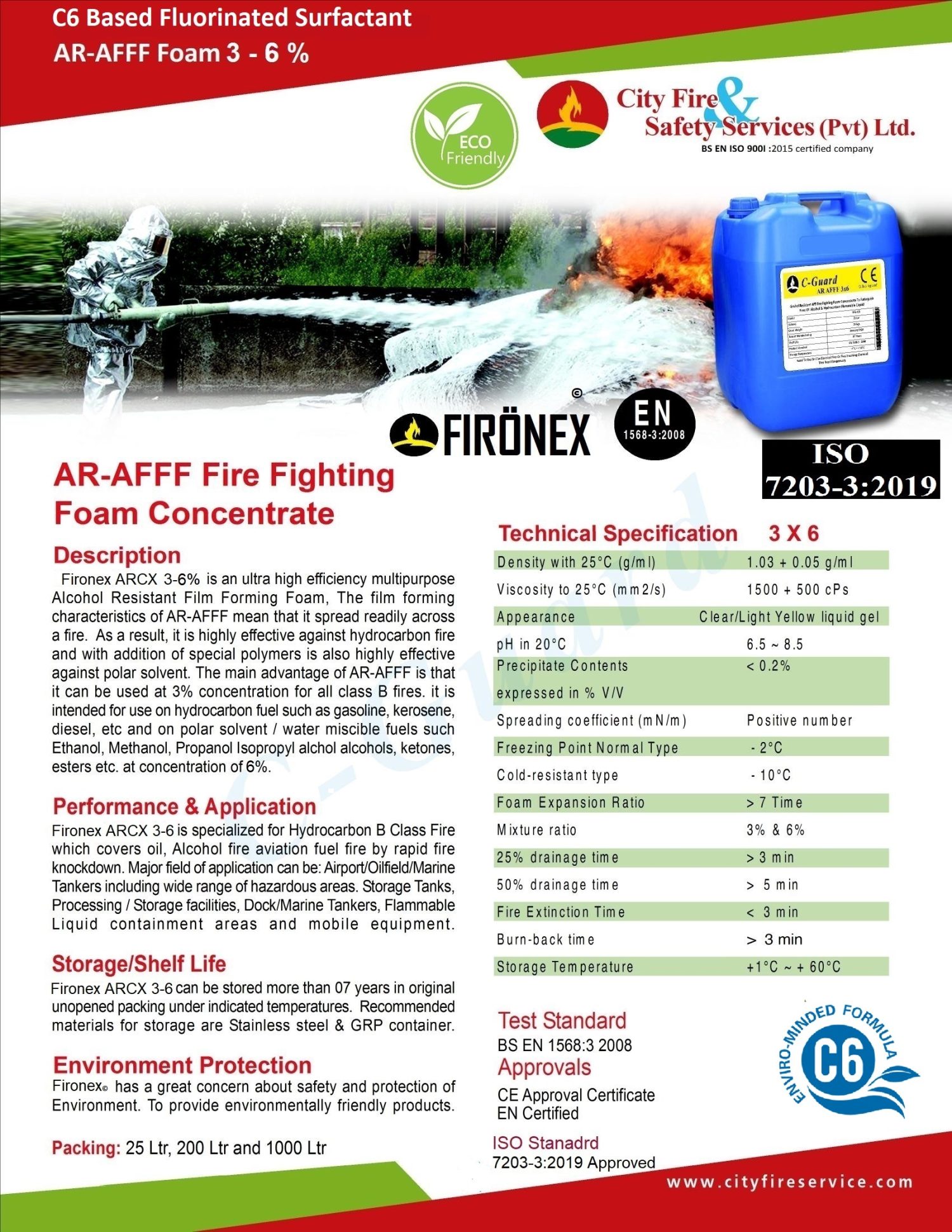 AR-AFFF Foam Concentrate Supplier Karachi | AR-AFFF Foam